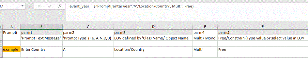 How to use business objects @Prompt Variable to build flexible universes and webIntelligence ...